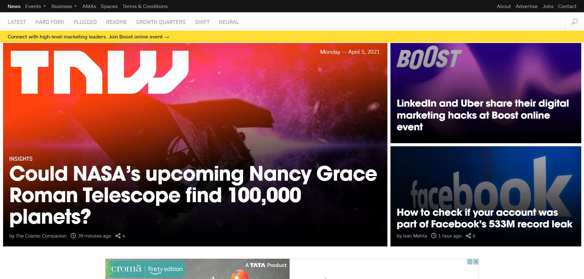 Top 25 best tech websites to follow in 2021 - TheCodeWork