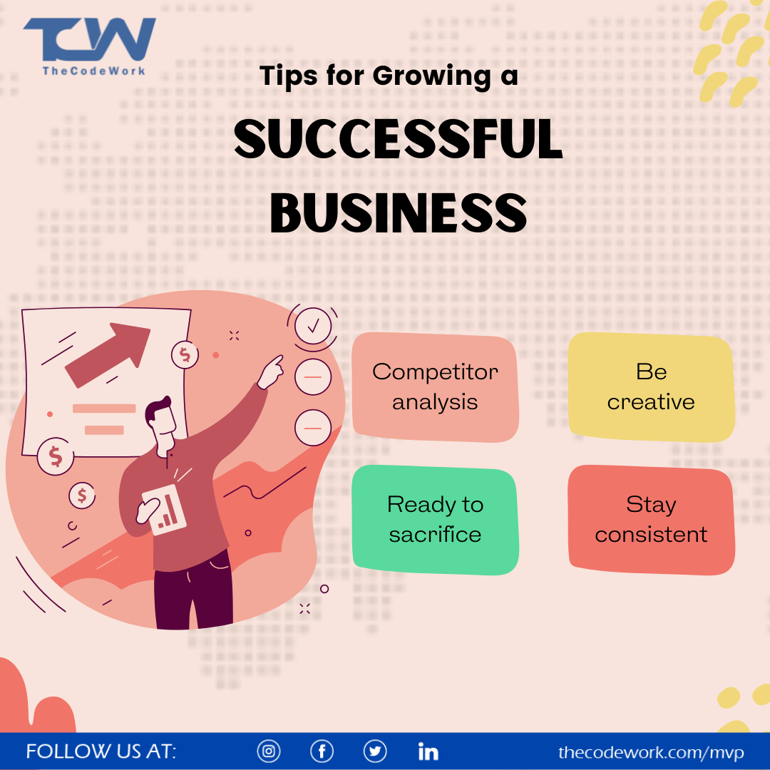 Tips to Grow a Successful Business - TheCodeWork