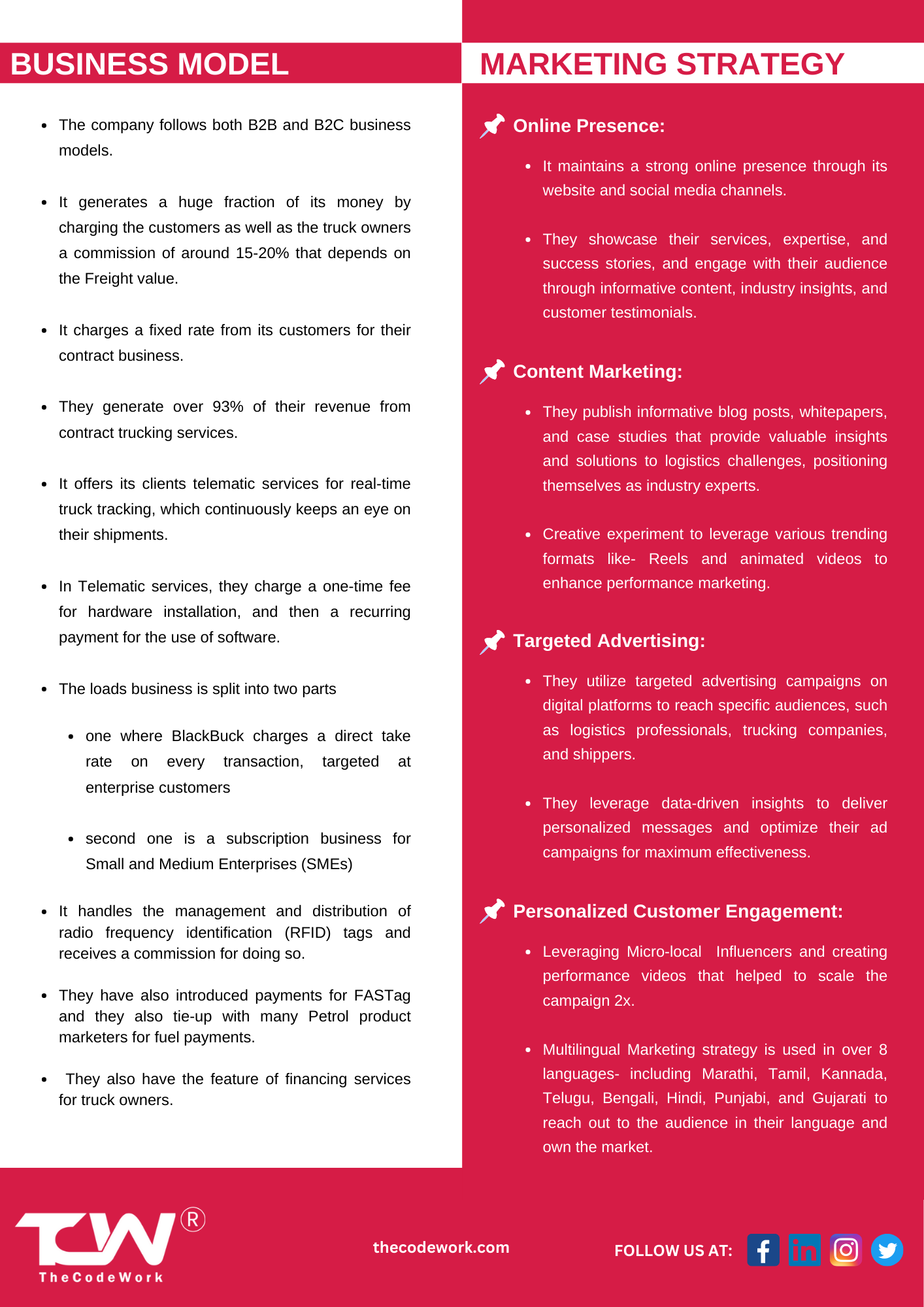 Blackbuck -Revolutionizing Logistics Industry - TheCodeWork