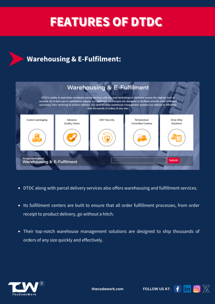 DTDC Case Study: Revolutionizing Logistics Solutions - TheCodeWork